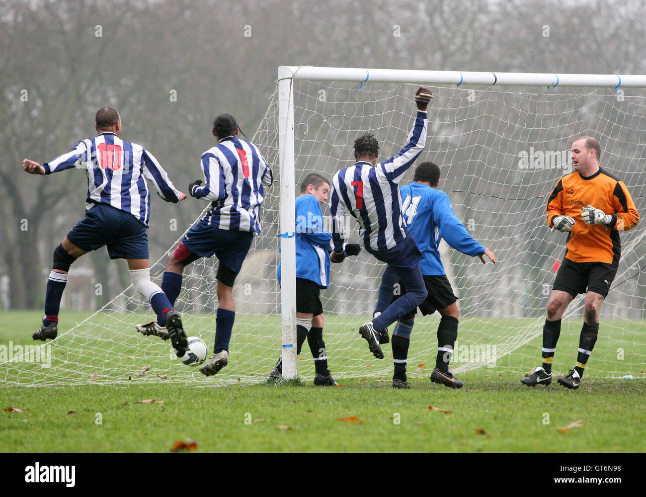 OKJH score their third goal - Old King John's Head vs Albion Manor ...