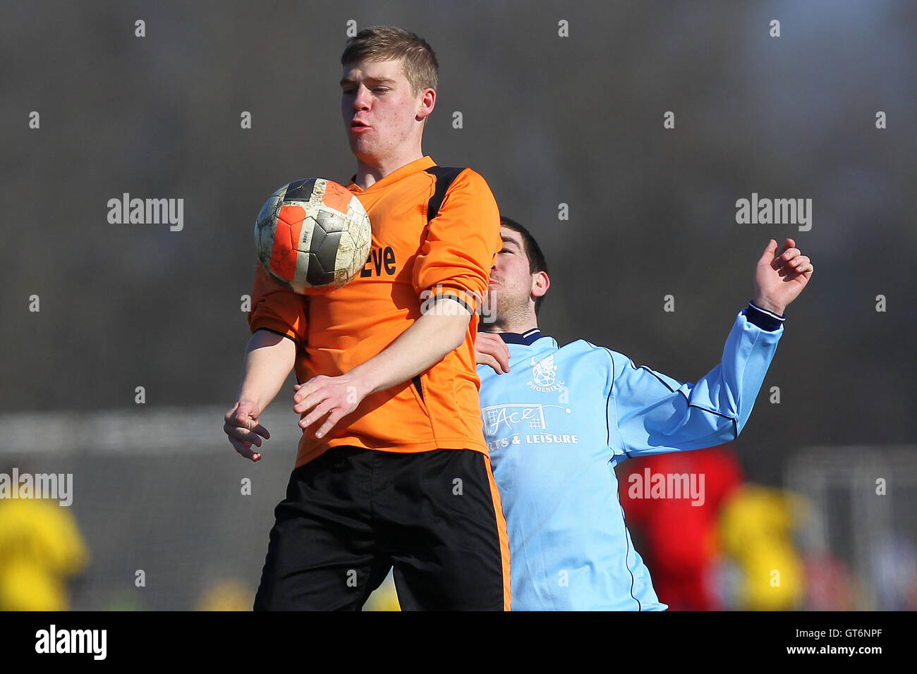 Phoenix (blue) vs Adam & Eve - Hackney & Leyton Sunday League Football ...