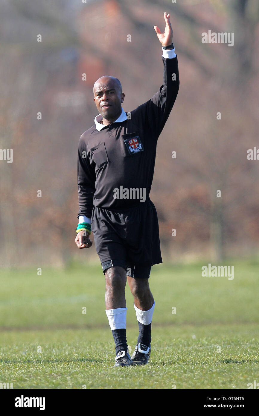 Phoenix (blue) vs Adam & Eve - Hackney & Leyton Sunday League Football ...