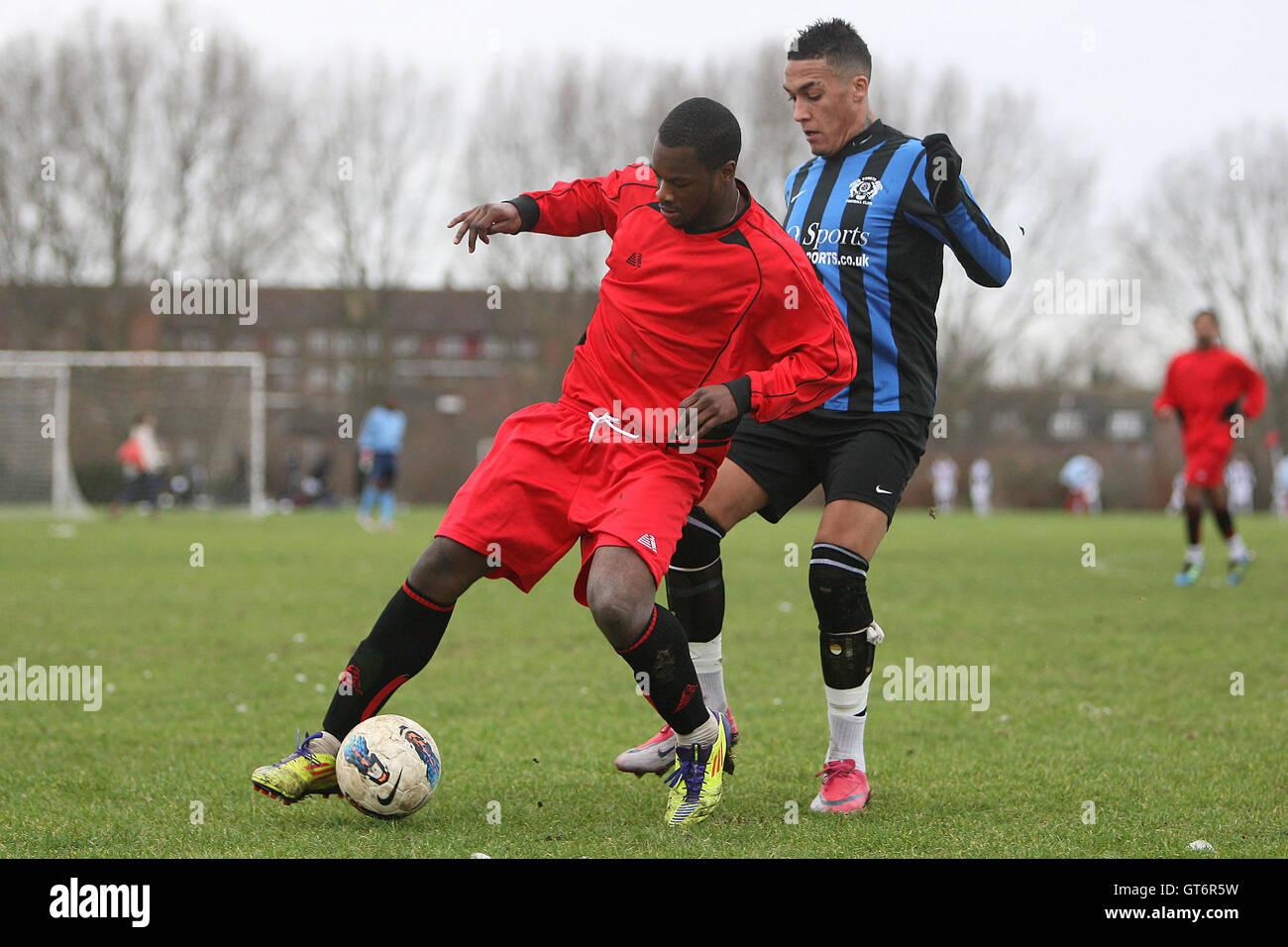 Red Devils (red/black) vs The Comets - Hackney & Leyton Sunday League ...