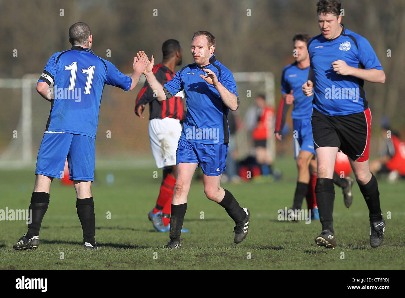 Regents Park Rovers (blue/black) vs Sporting Rossoneri - Hackney ...