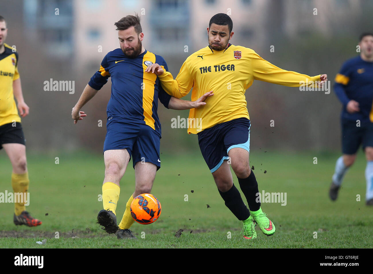 Renaissance (blue) vs Eastway Olympia - Hackney & Leyton Sunday League ...