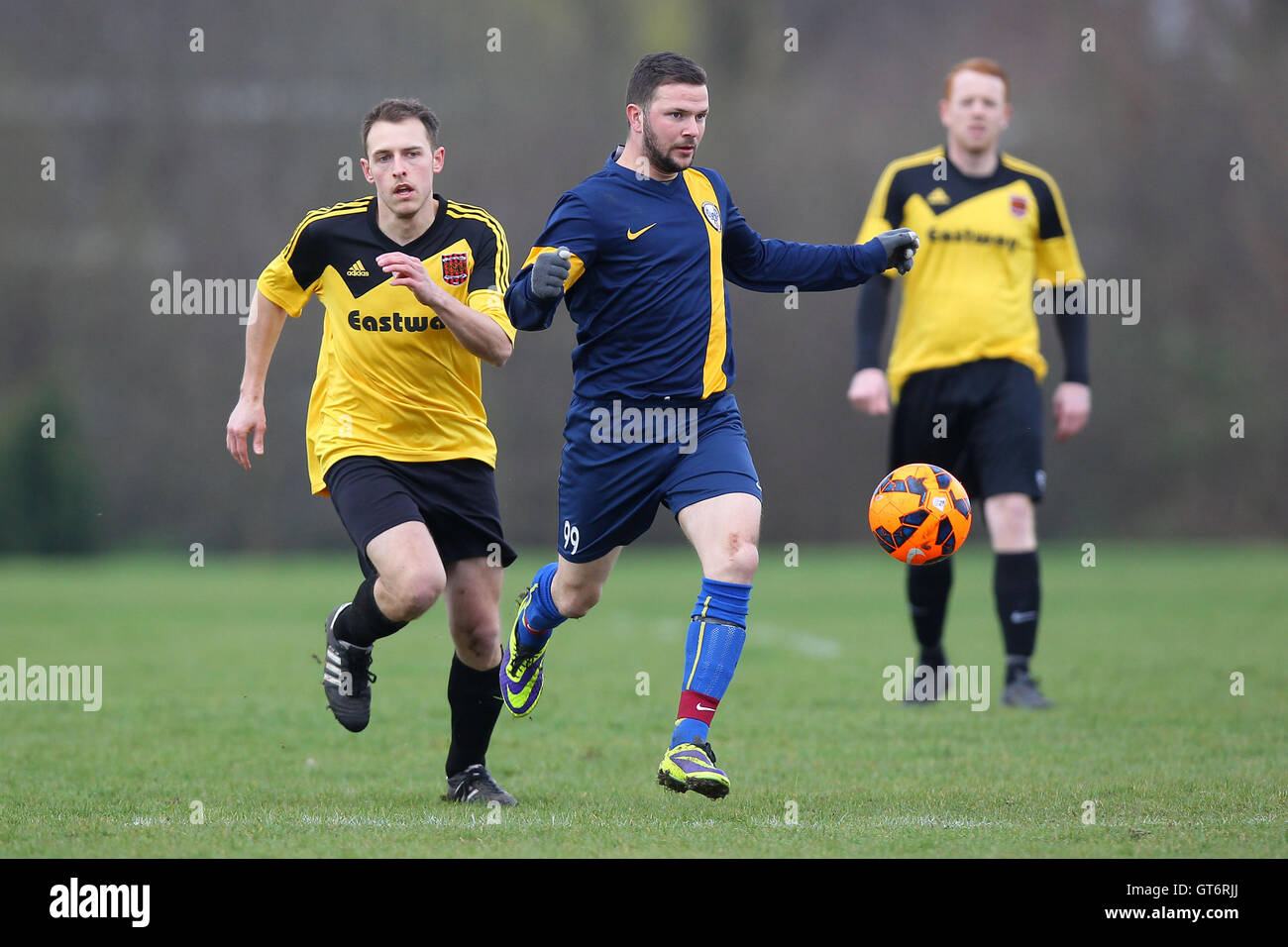Renaissance (blue) vs Eastway Olympia - Hackney & Leyton Sunday League ...