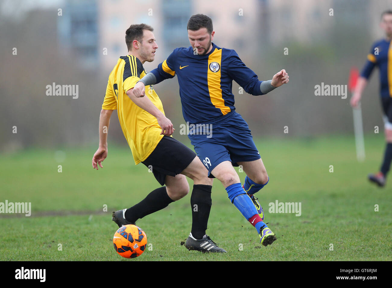 Renaissance (blue) vs Eastway Olympia - Hackney & Leyton Sunday League ...