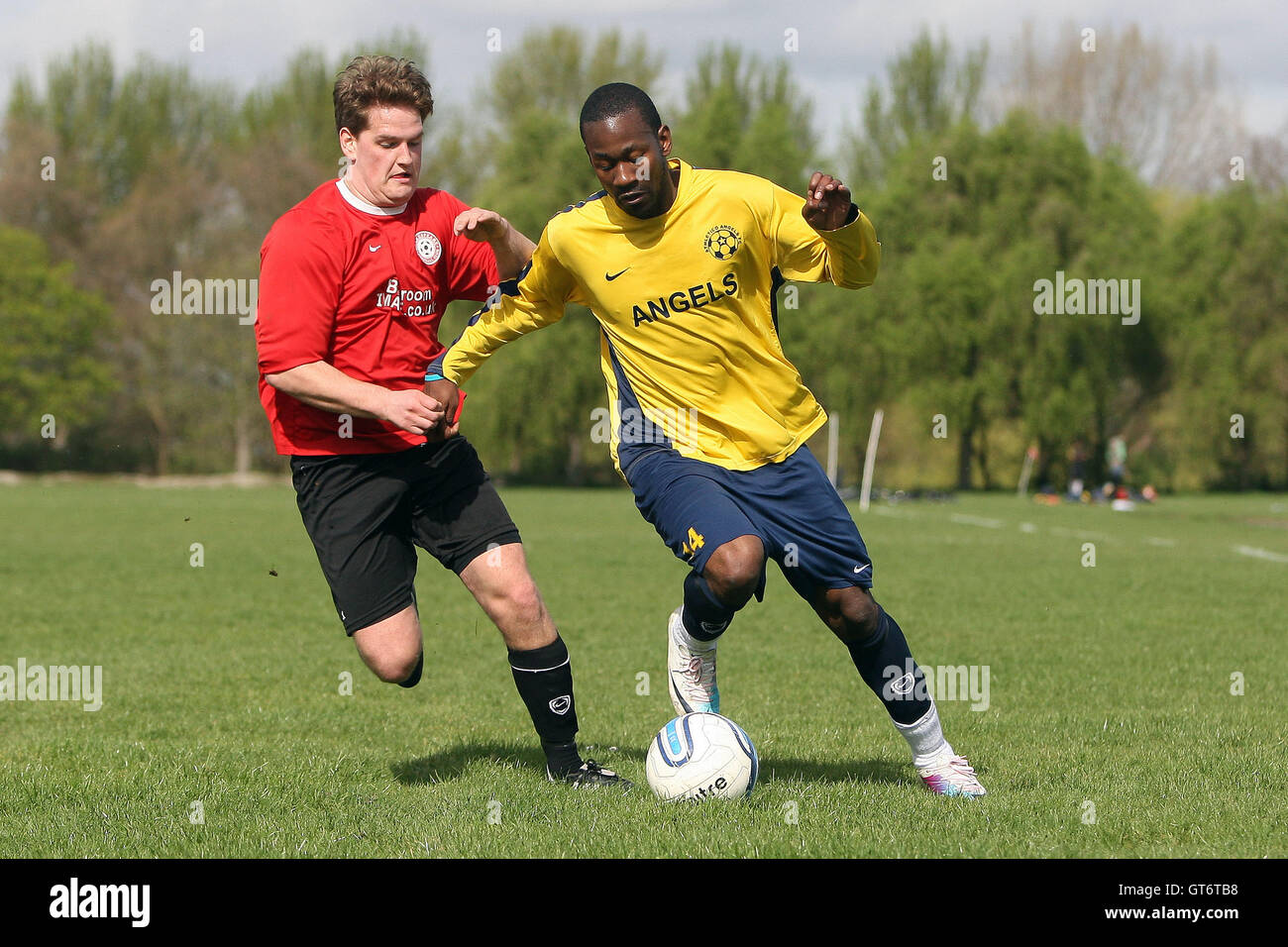 Shakespeare (red/black) vs Athletico Angels (Yellow/blue) - Hackney ...