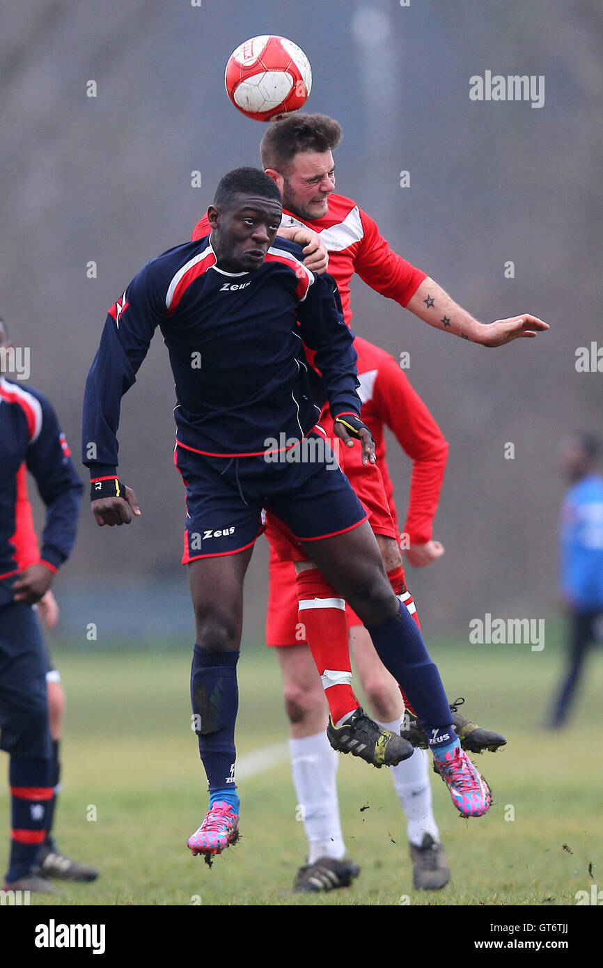 Shakespeare (red) vs MDM United - Hackney & Leyton Sunday League Dickie ...