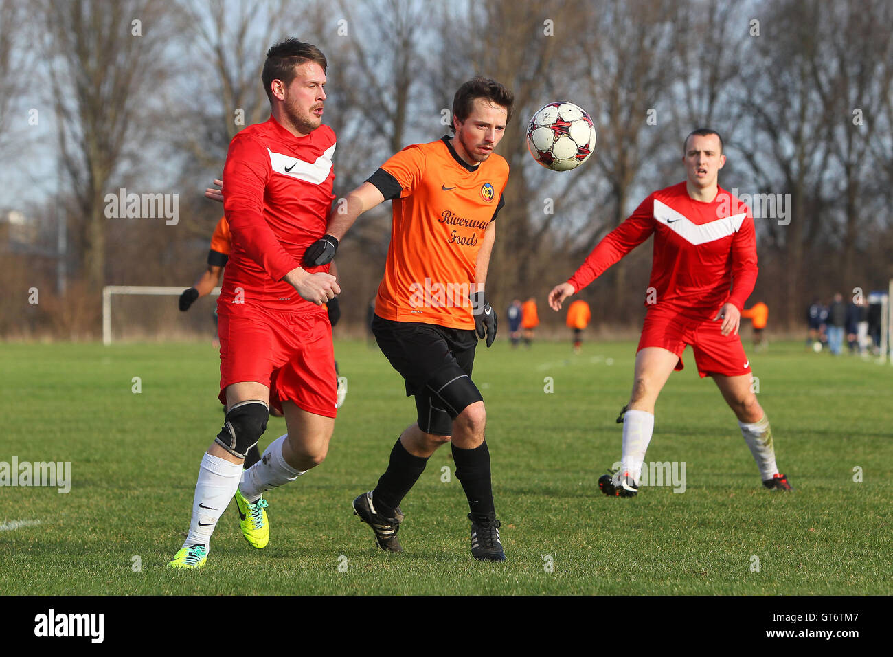 Shakespeare (red) vs Mustard - Hackney & Leyton Sunday League Dickie ...
