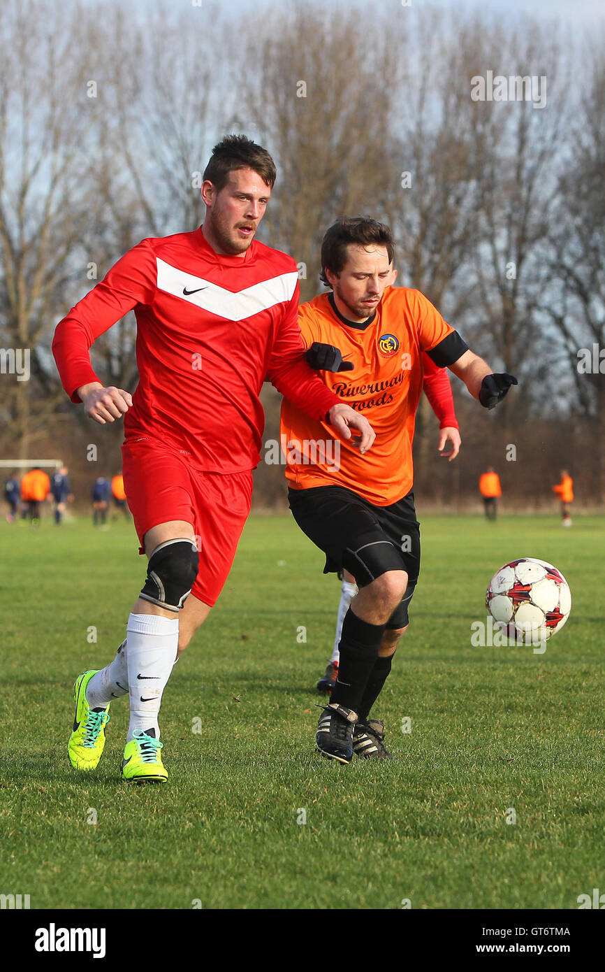 Shakespeare (red) vs Mustard - Hackney & Leyton Sunday League Dickie ...