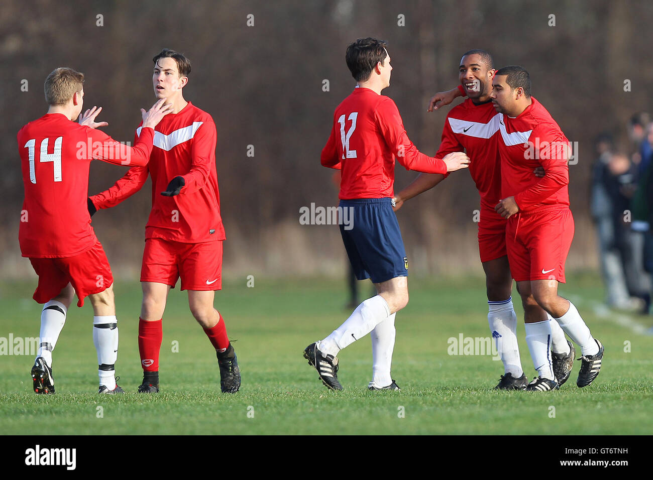 Shakespeare (red) vs Mustard - Hackney & Leyton Sunday League Dickie ...