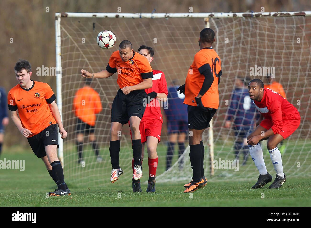 Shakespeare (red) vs Mustard - Hackney & Leyton Sunday League Dickie ...