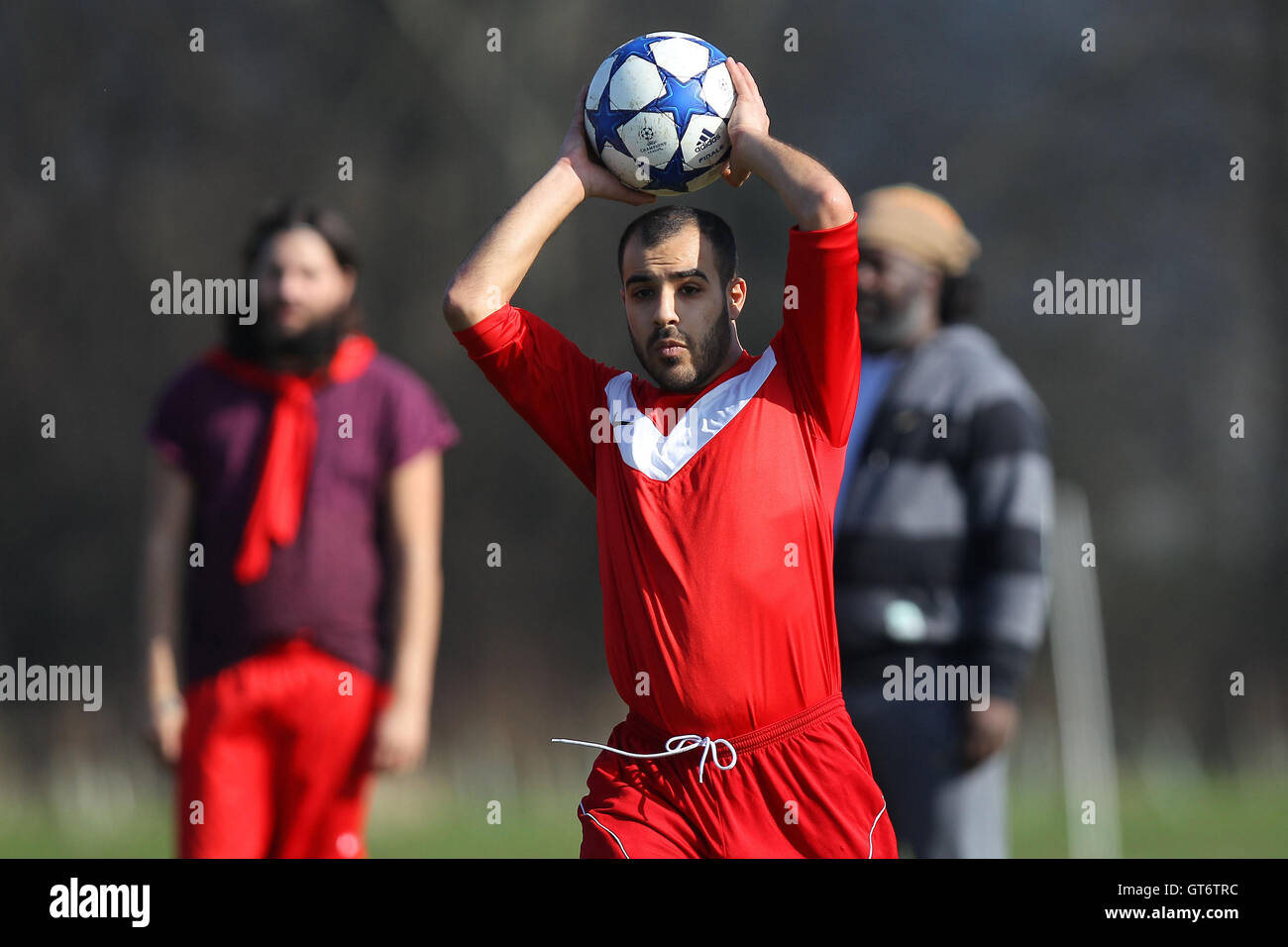 Shakespeare (red) vs RL United - Hackney & Leyton Sunday League Dickie ...