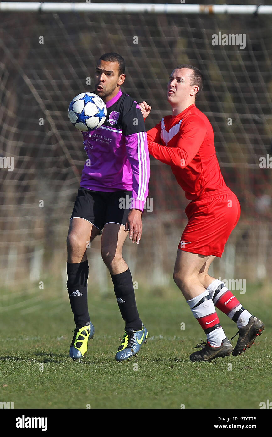 Shakespeare (red) vs RL United - Hackney & Leyton Sunday League Dickie ...