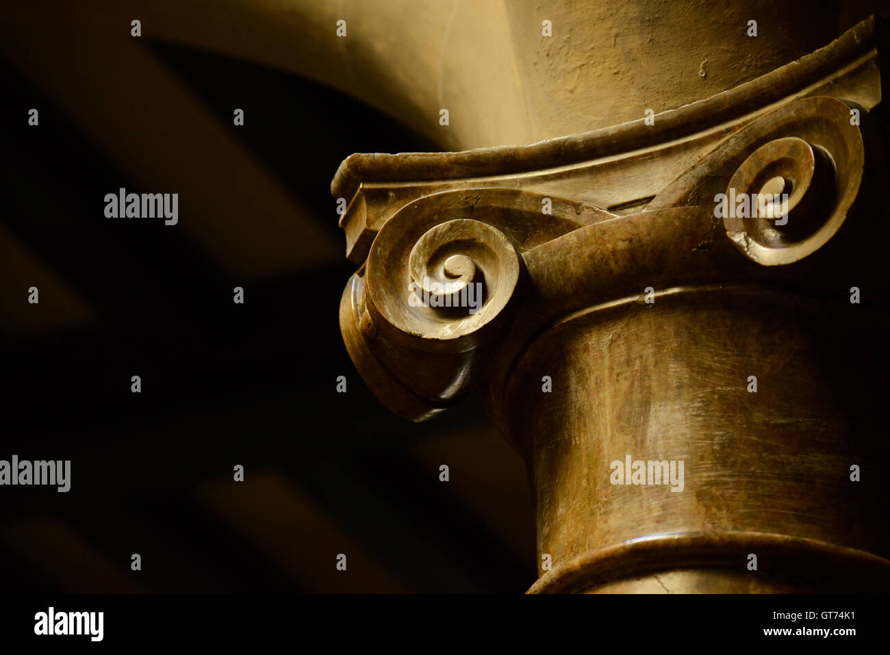 Classic columns background Stock Photo - Alamy