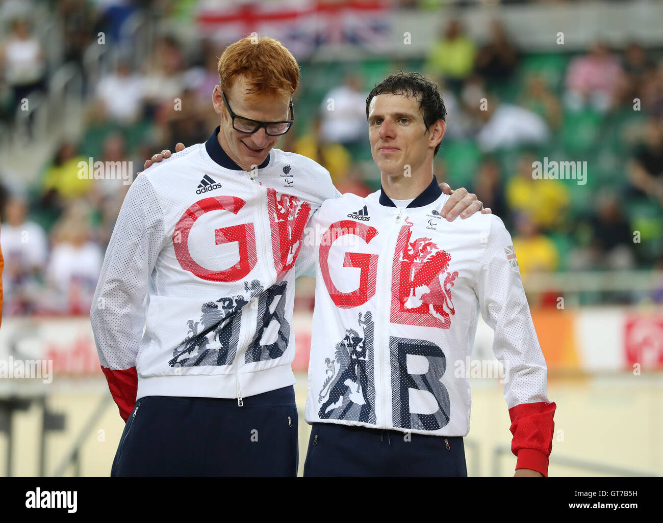 Pilot adam duggleby celebrate on podium hi-res stock photography and ...