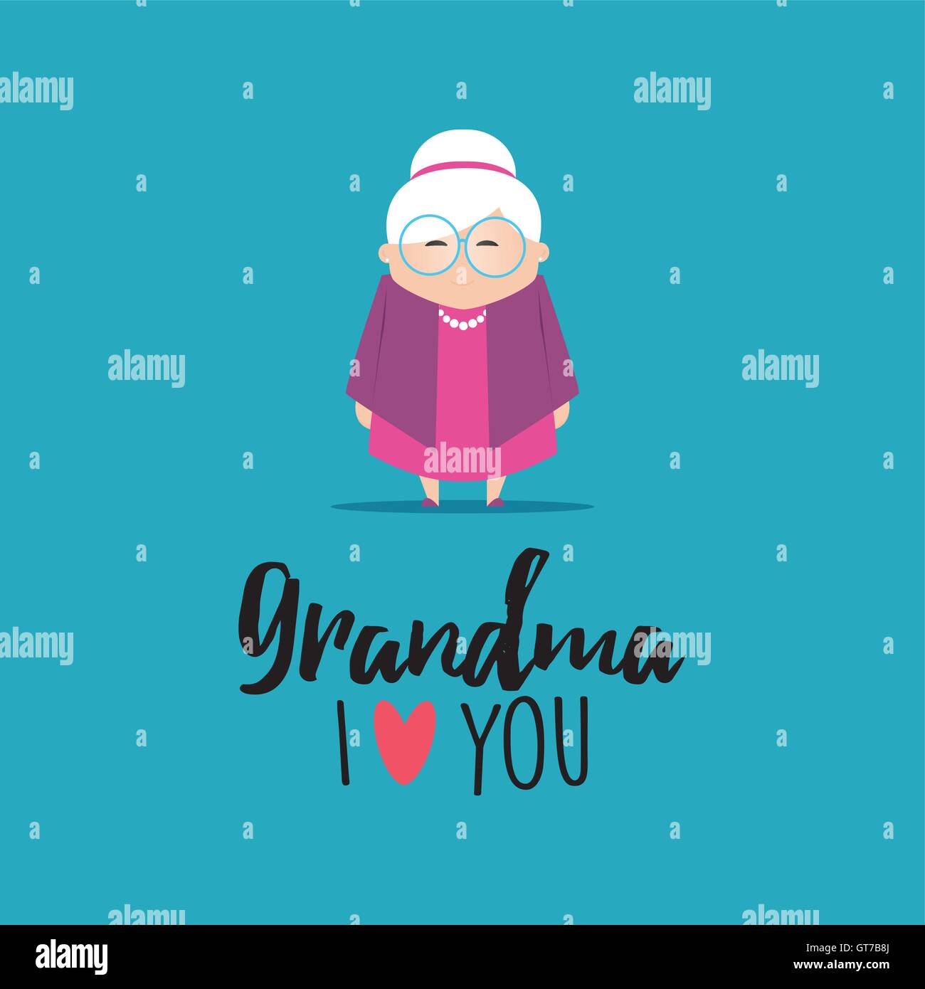 Grandparents day background Stock Vector Image & Art - Alamy