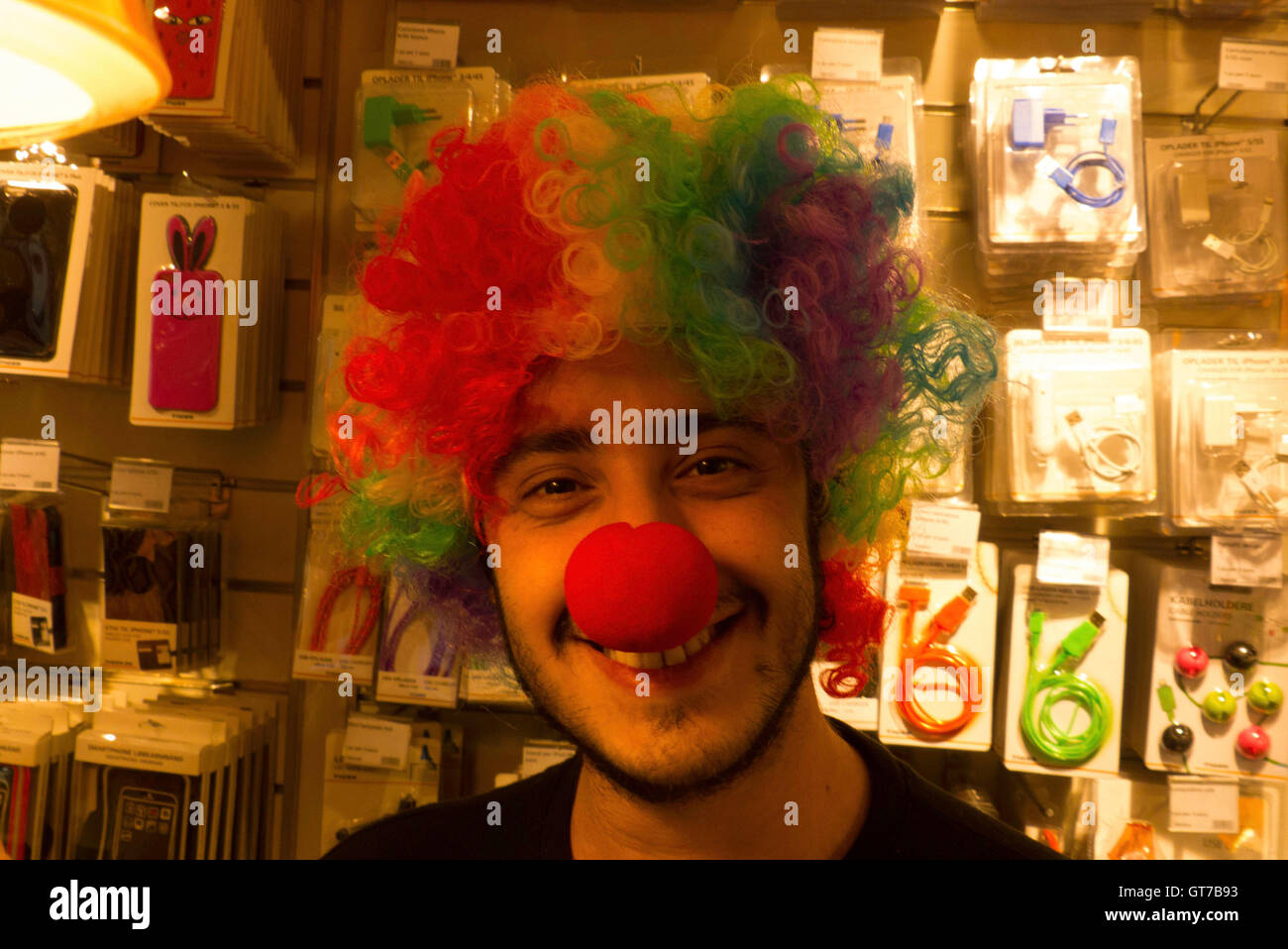 Red nose hi-res stock photography and images - Alamy