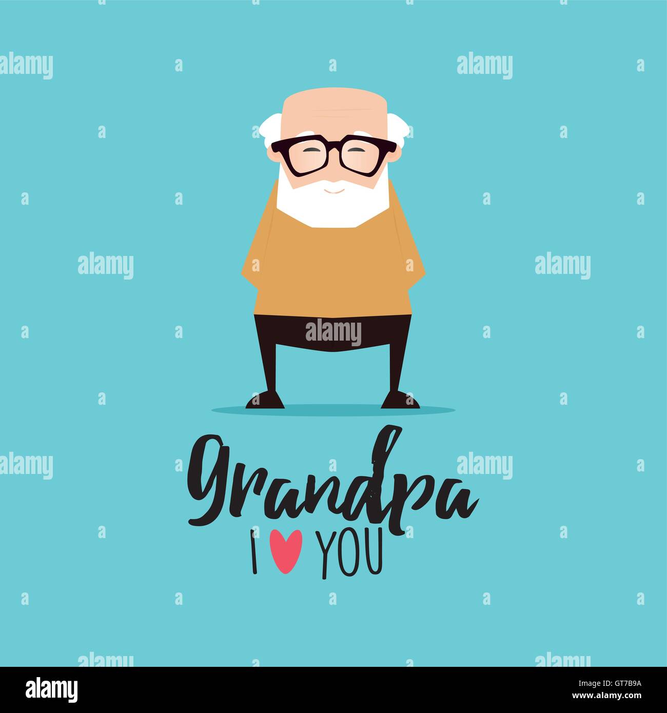 Grandparents day background Stock Vector Image & Art - Alamy