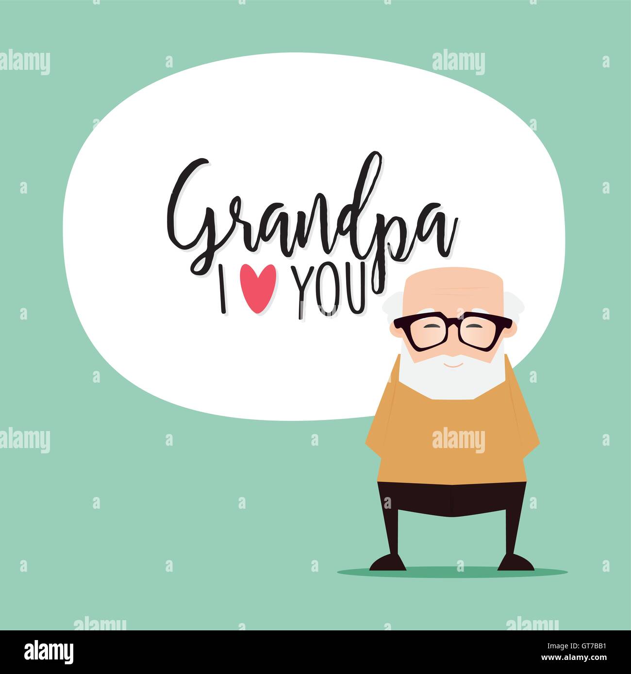 Grandparents day background Stock Vector Image & Art - Alamy