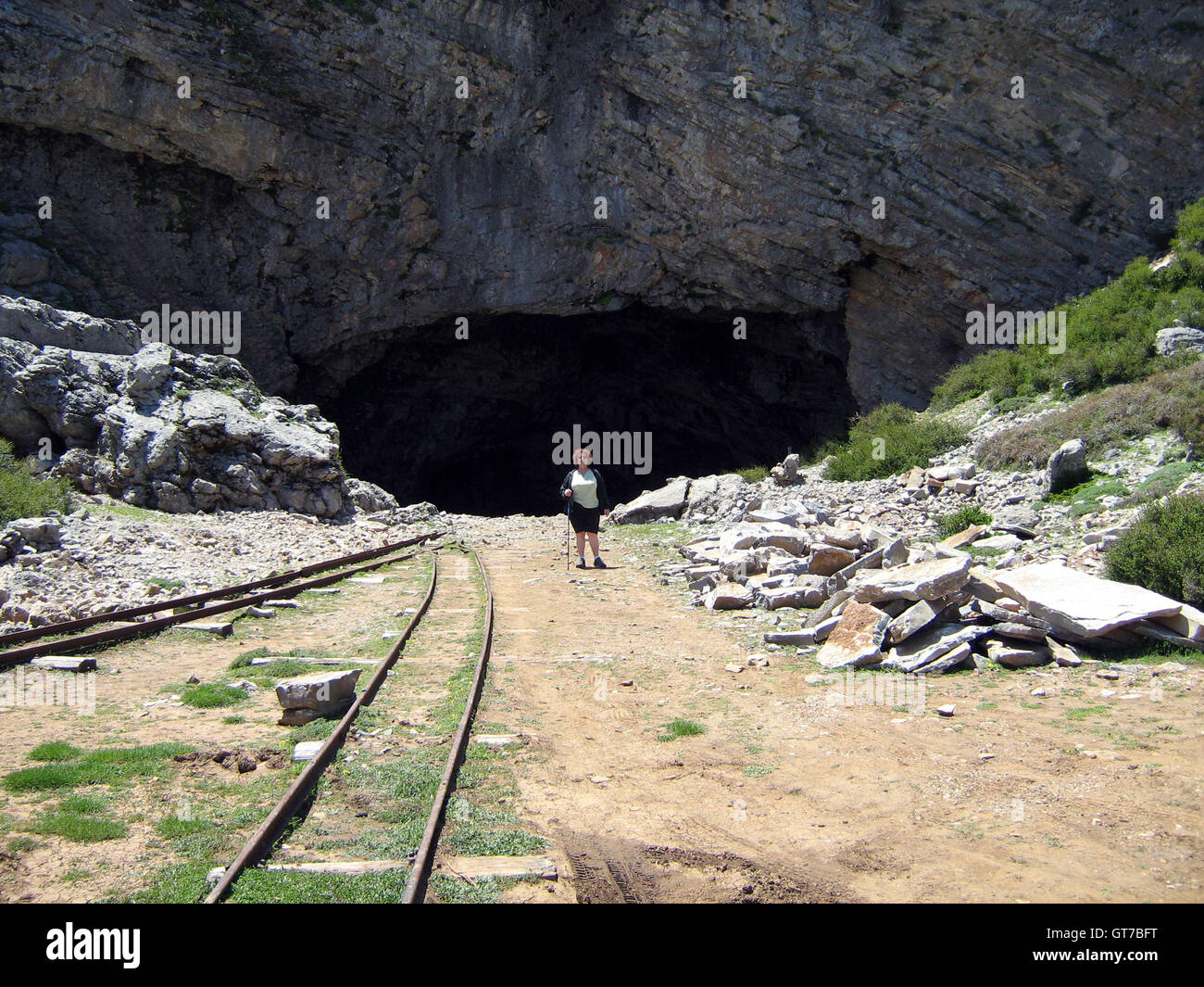 Cave of Zeus, Mt. Ida, Crete, Greece Stock Photo - Alamy