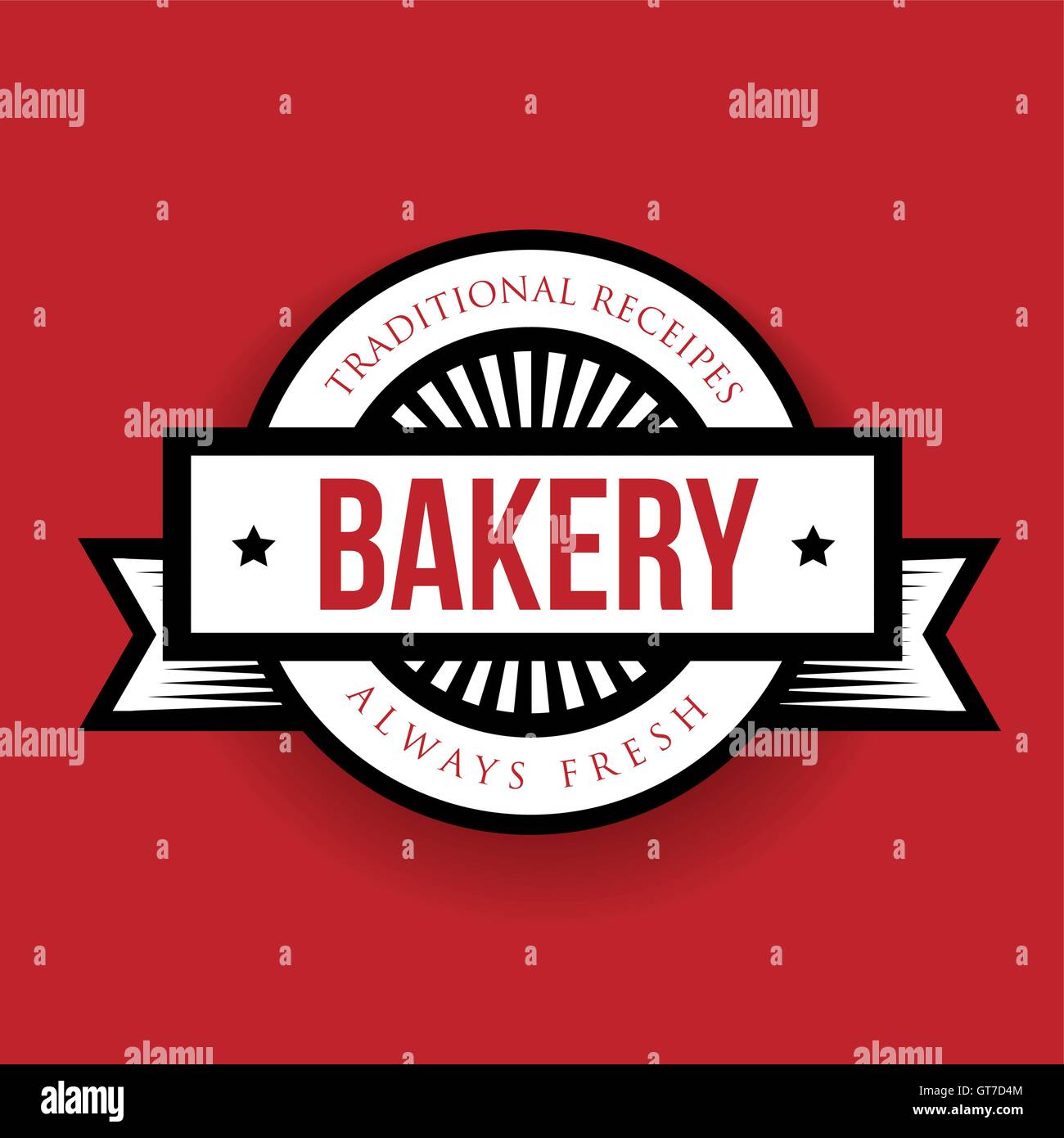 Vintage retro bakery logo badge Stock Vector Image & Art - Alamy