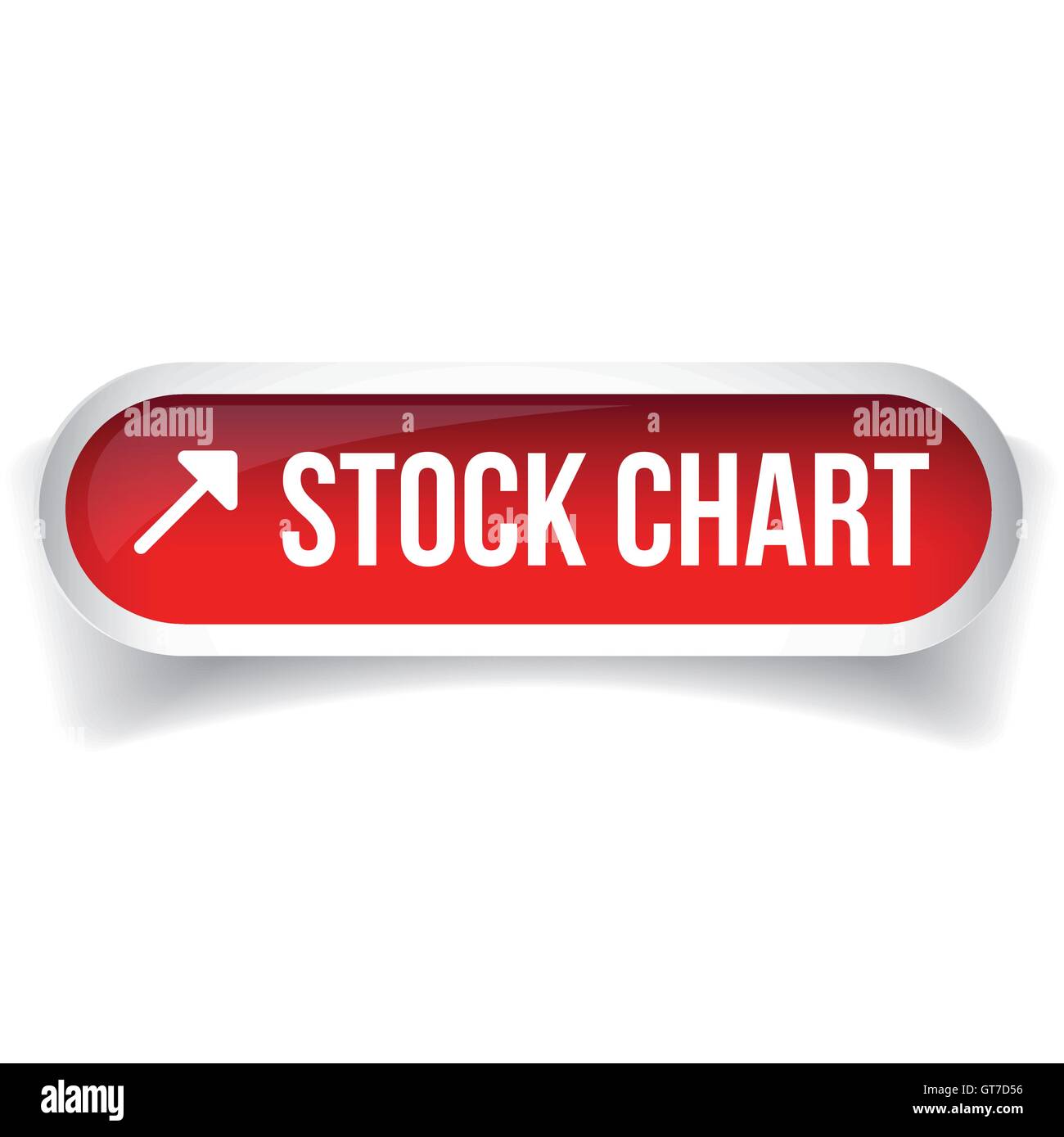 Stock Chart button vector Stock Vector Image & Art - Alamy