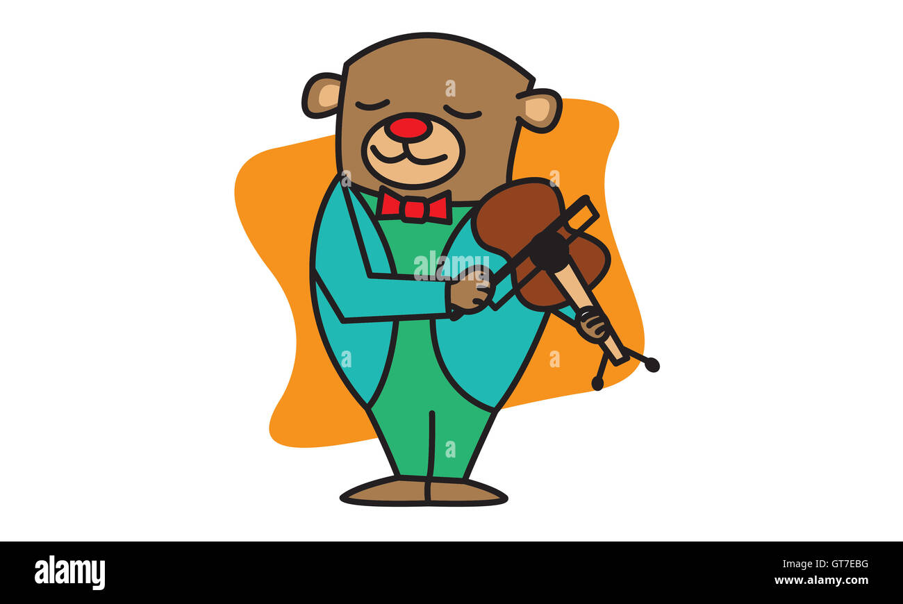 Violin playing Cut Out Stock Images & Pictures - Alamy