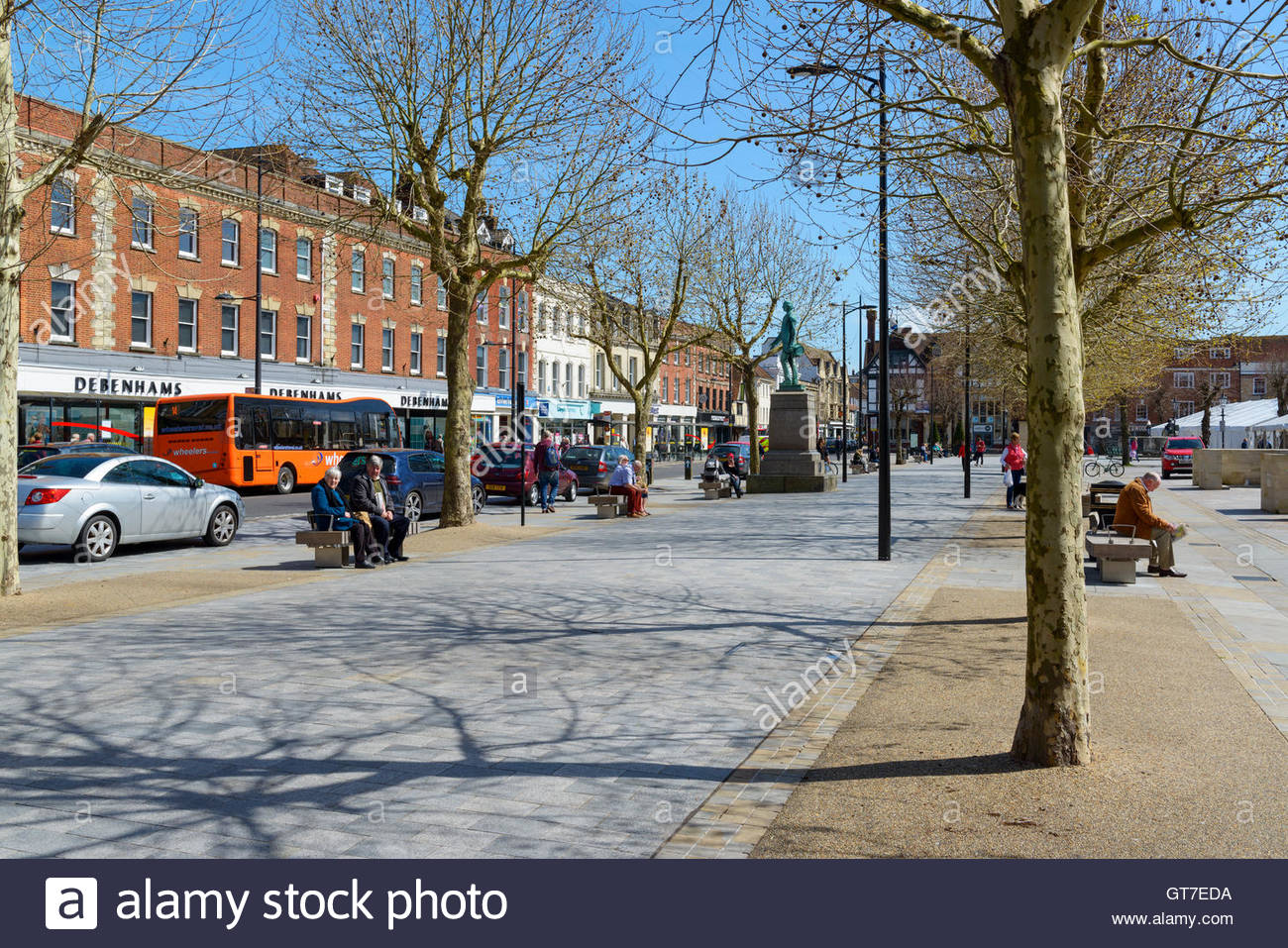 Salisbury Market Place High Resolution Stock Photography and Images - Alamy
