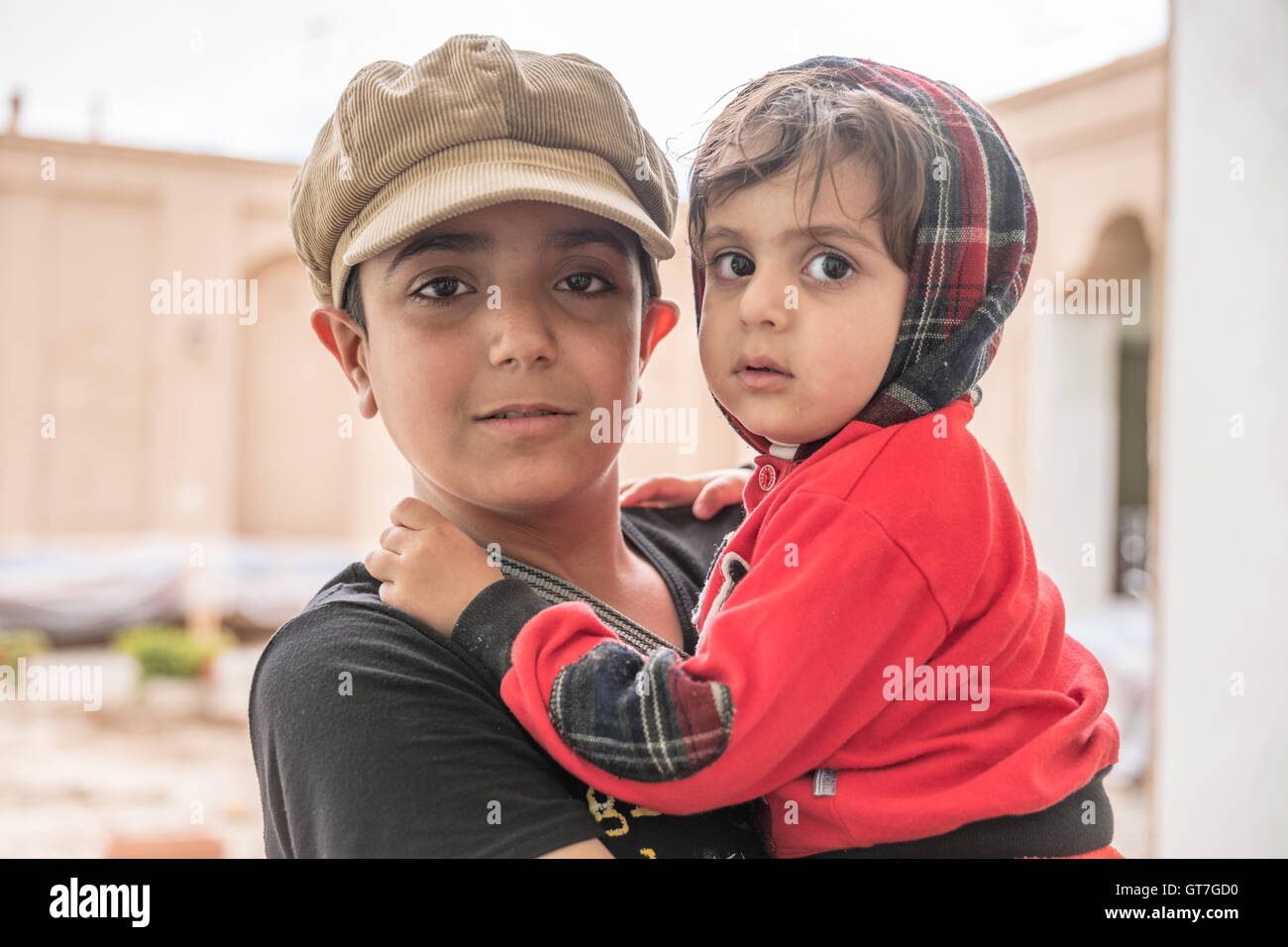 Amir Reza Jahan with his brotherl Stock Photo - Alamy