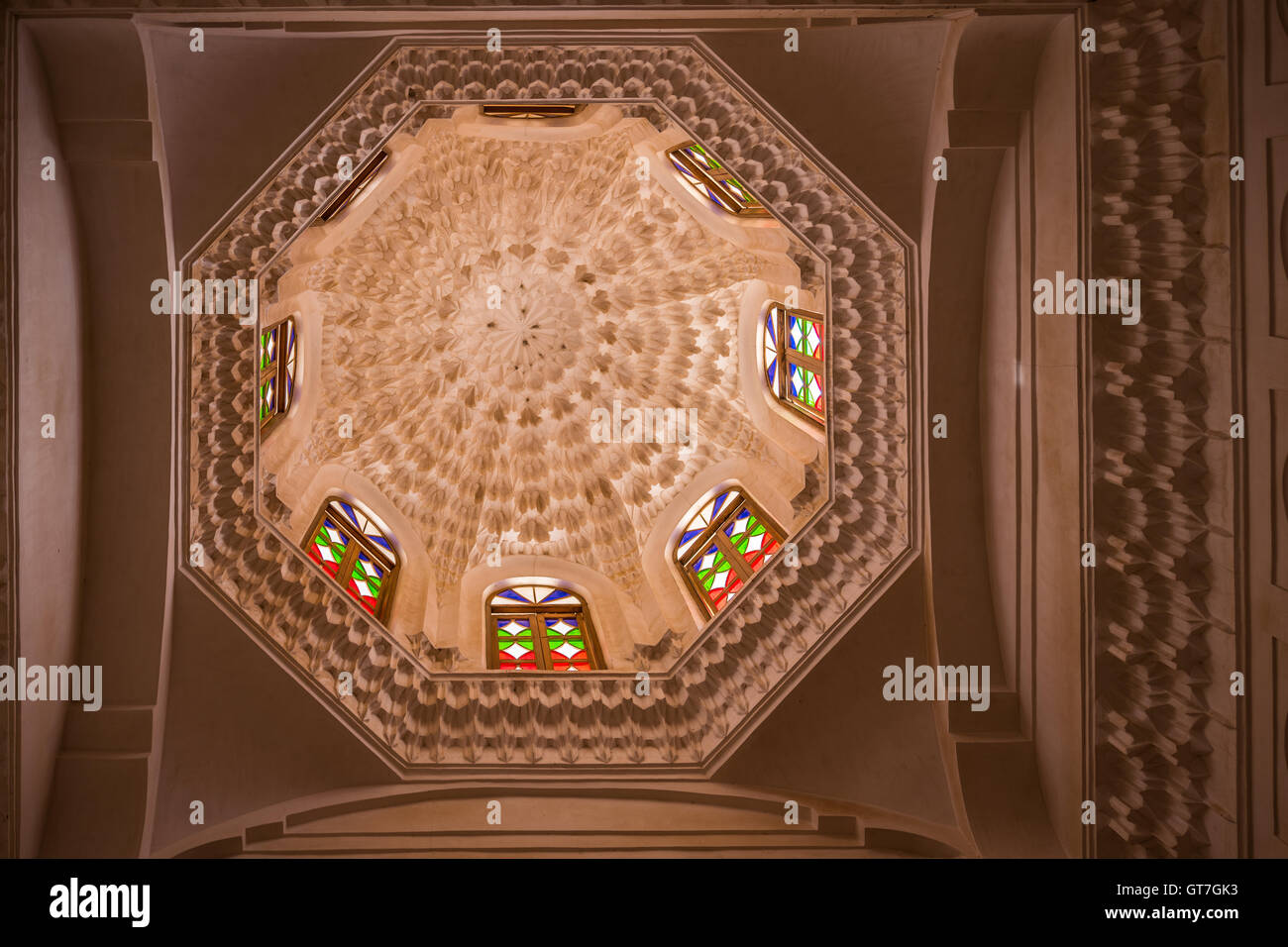 Dome of the Aghazadeh Mansion in Abarkuh, Iran Stock Photo - Alamy