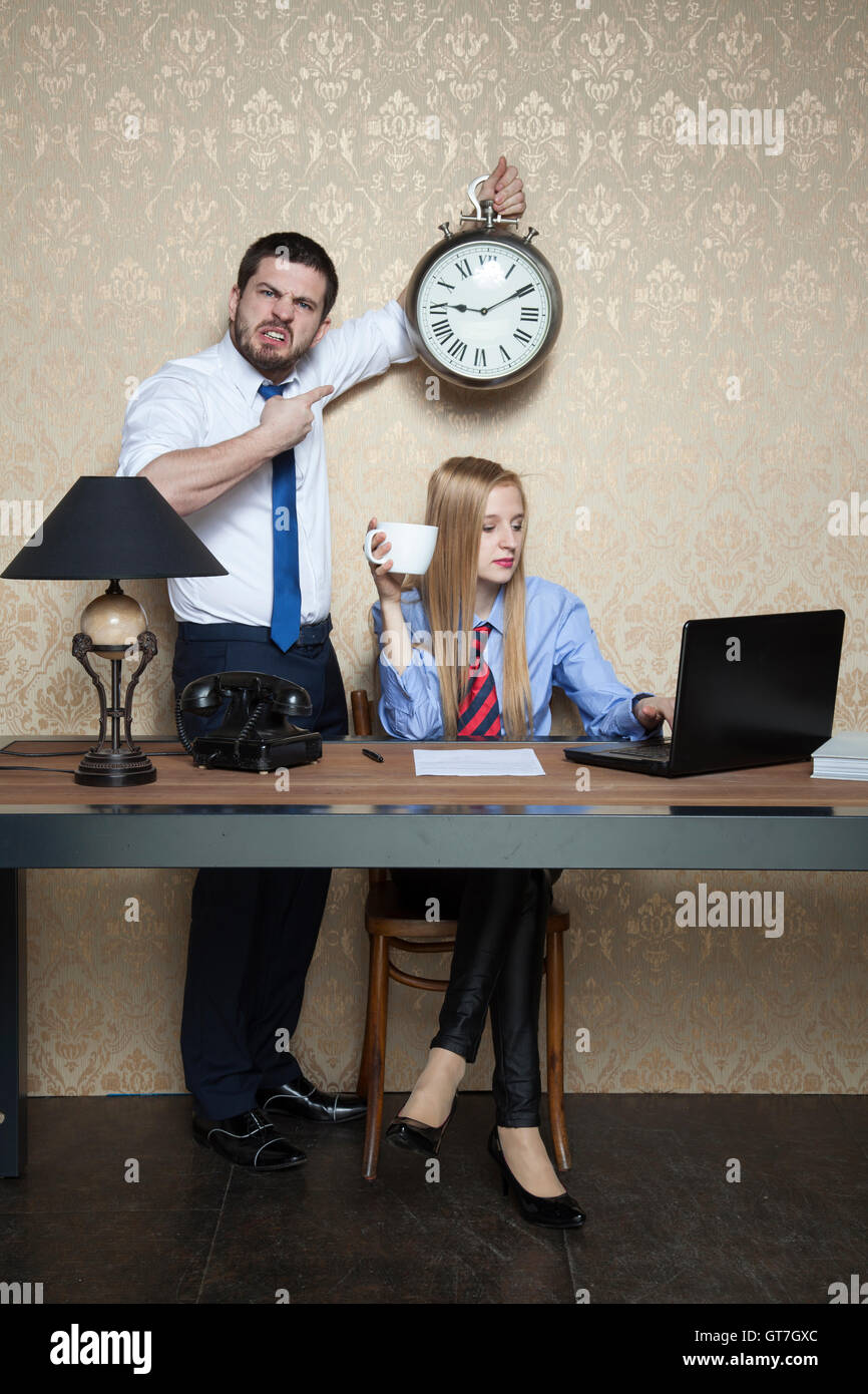 Time is an important thing in business Stock Photo - Alamy