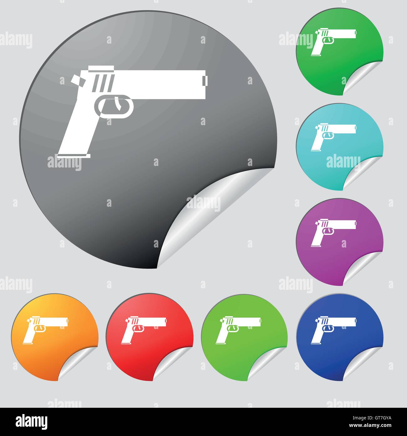 Eight gun hi-res stock photography and images - Alamy