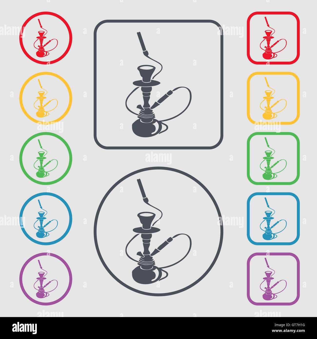 Shisha logo hi-res stock photography and images - Alamy