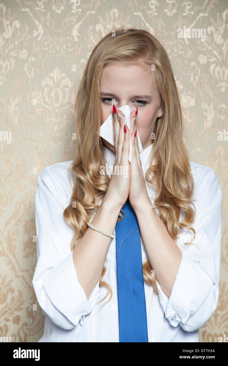 colds and catarrh Stock Photo - Alamy