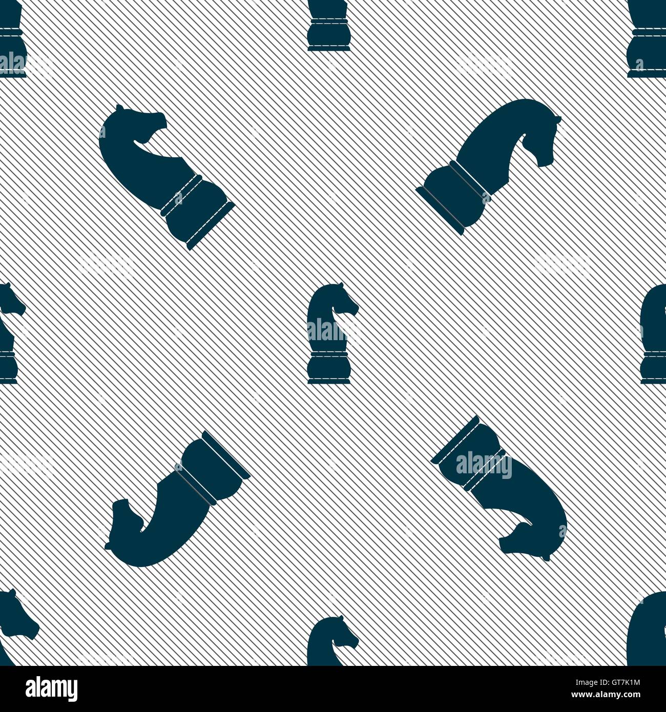 Chess knight movement Stock Vector Images - Alamy