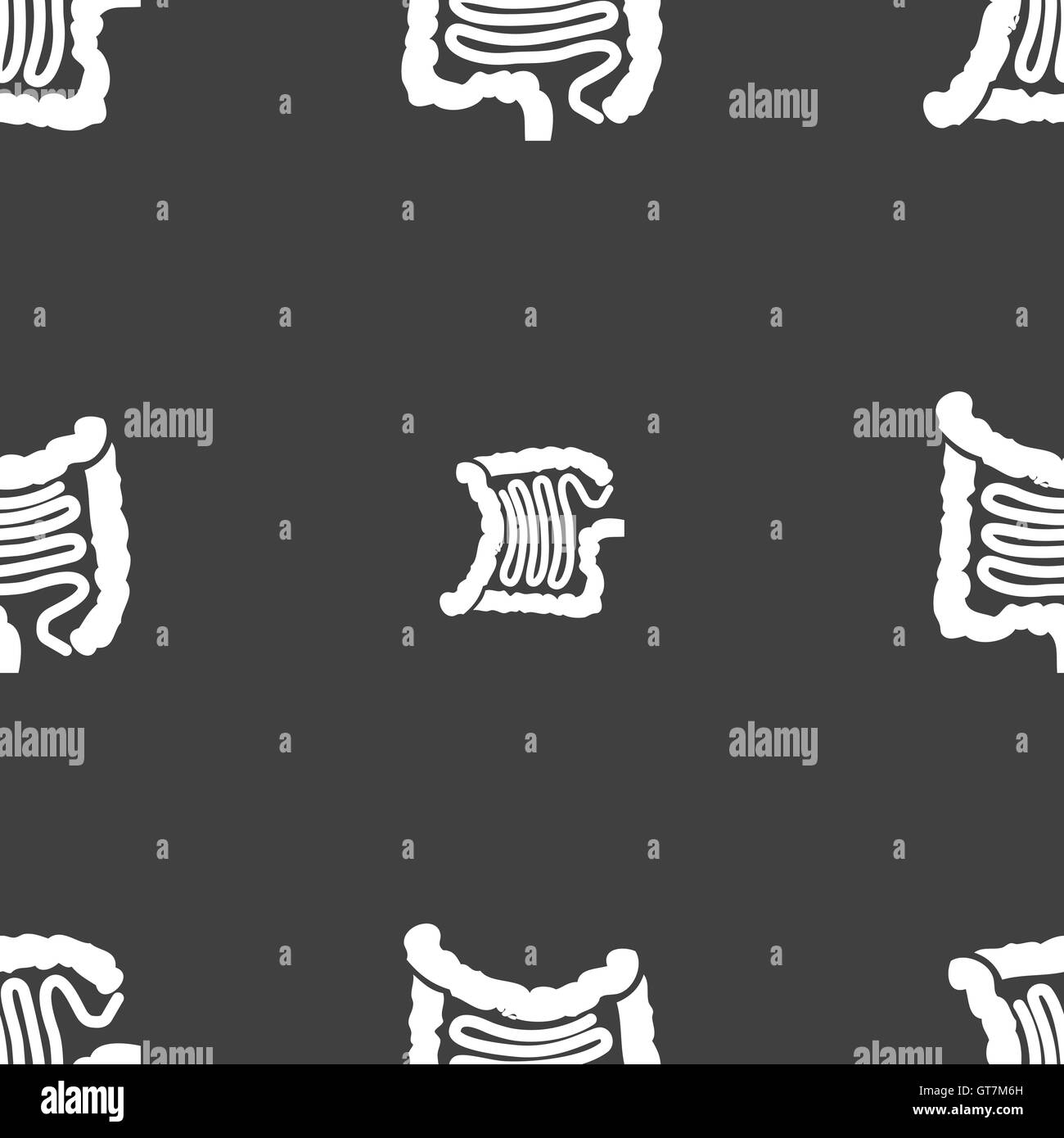 Anatomy of the large intestines Black and White Stock Photos & Images ...