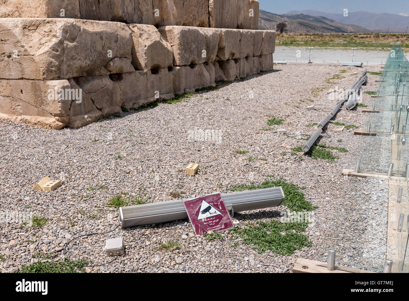 The Tomb of Cyrus is the monument of Cyrus the Great approximately 1 km ...