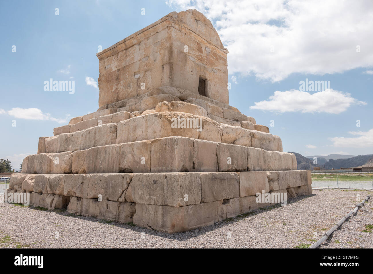 The Tomb of Cyrus is the monument of Cyrus the Great approximately 1 km ...