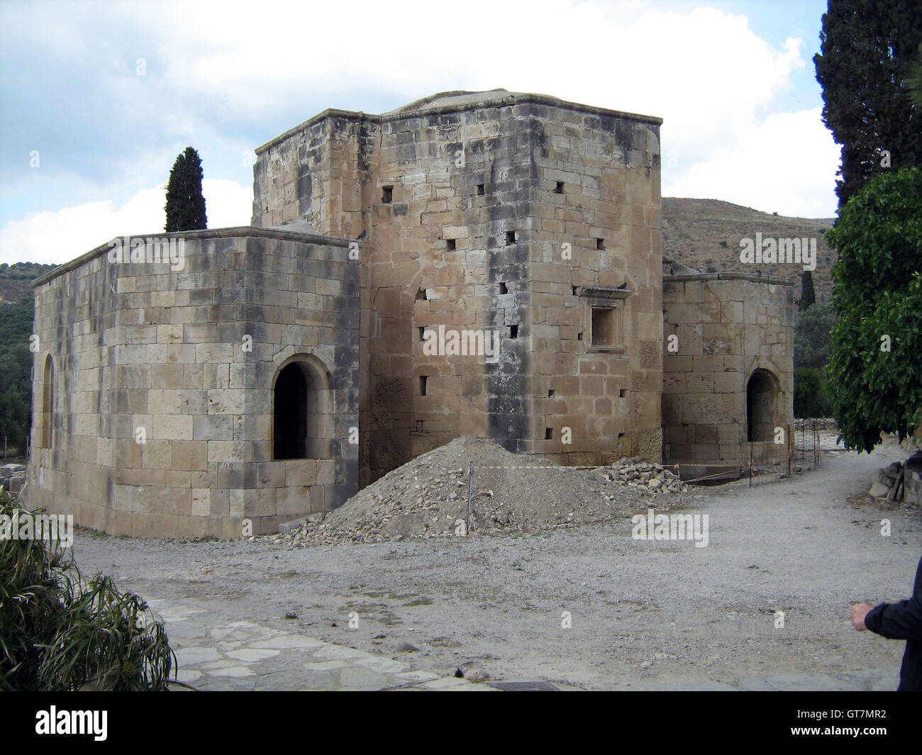 Gortyn, Gortys or Gortyna Archaeological Site, Crete, Greece Stock ...