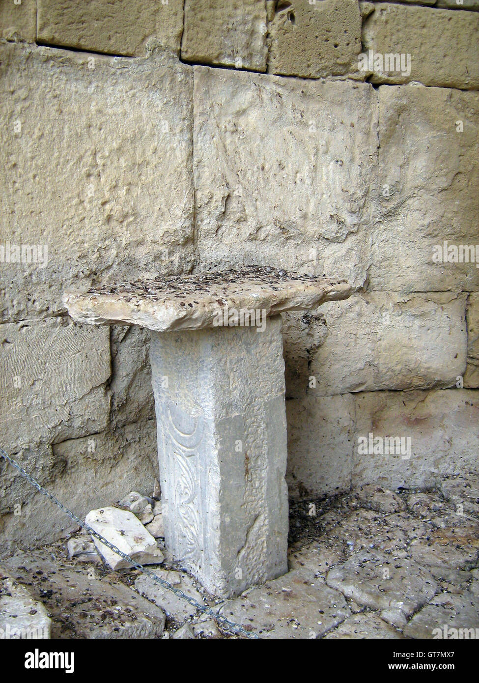 Gortyn, Gortys or Gortyna Archaeological Site, Crete, Greece Stock ...