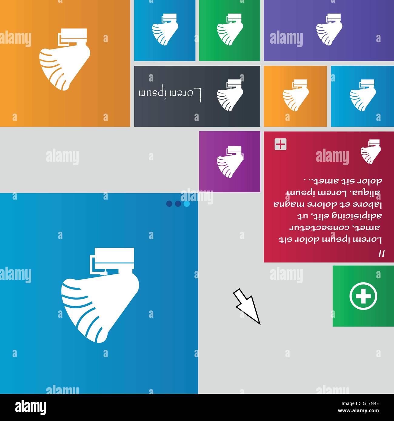 Gramophone icon. sign. buttons. Modern interface website buttons with cursor pointer. Vector ...