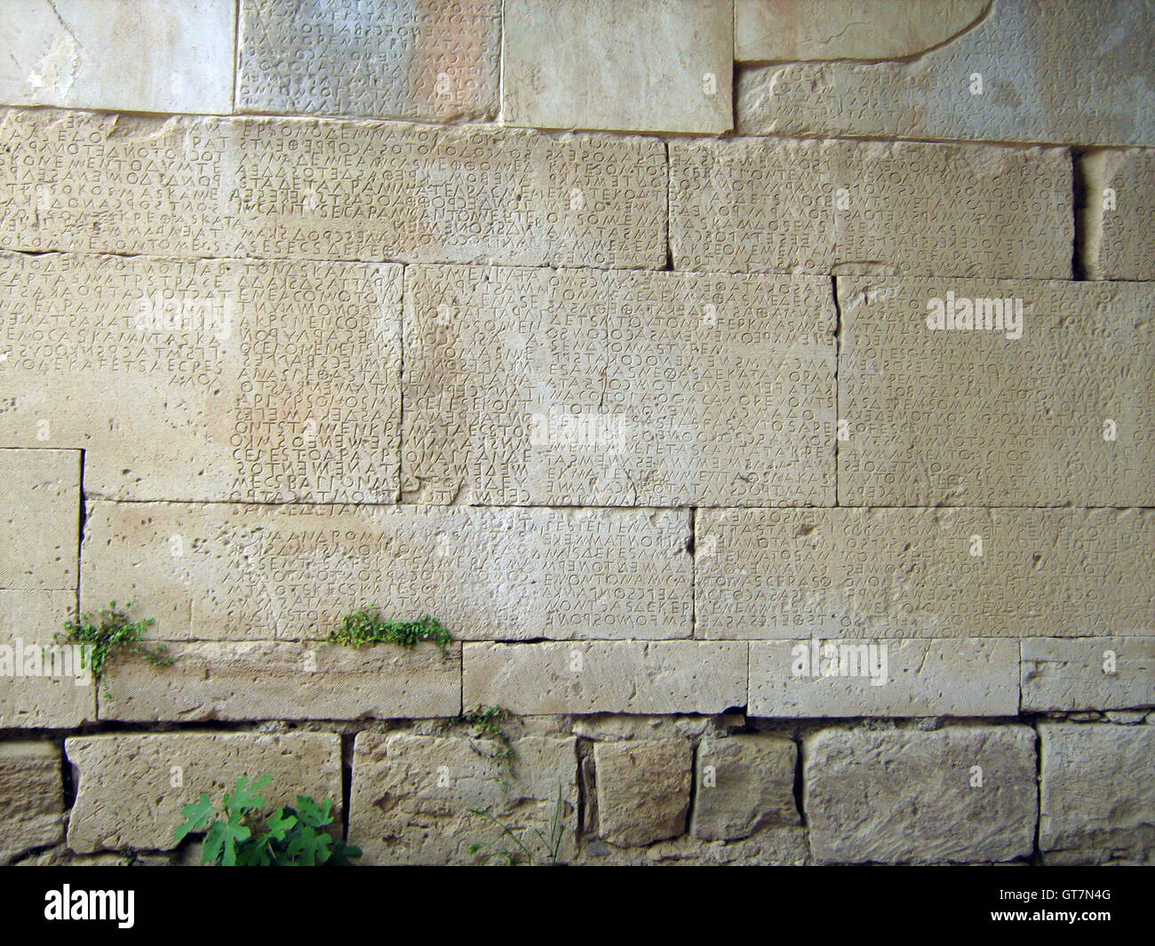 Gortyn, Gortys or Gortyna Archaeological Site, Crete, Greece Stock ...