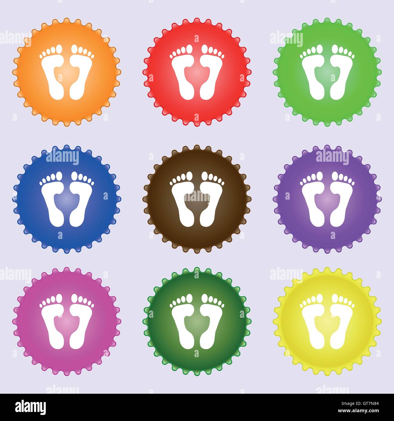 Human footprints anatomy hi-res stock photography and images - Alamy