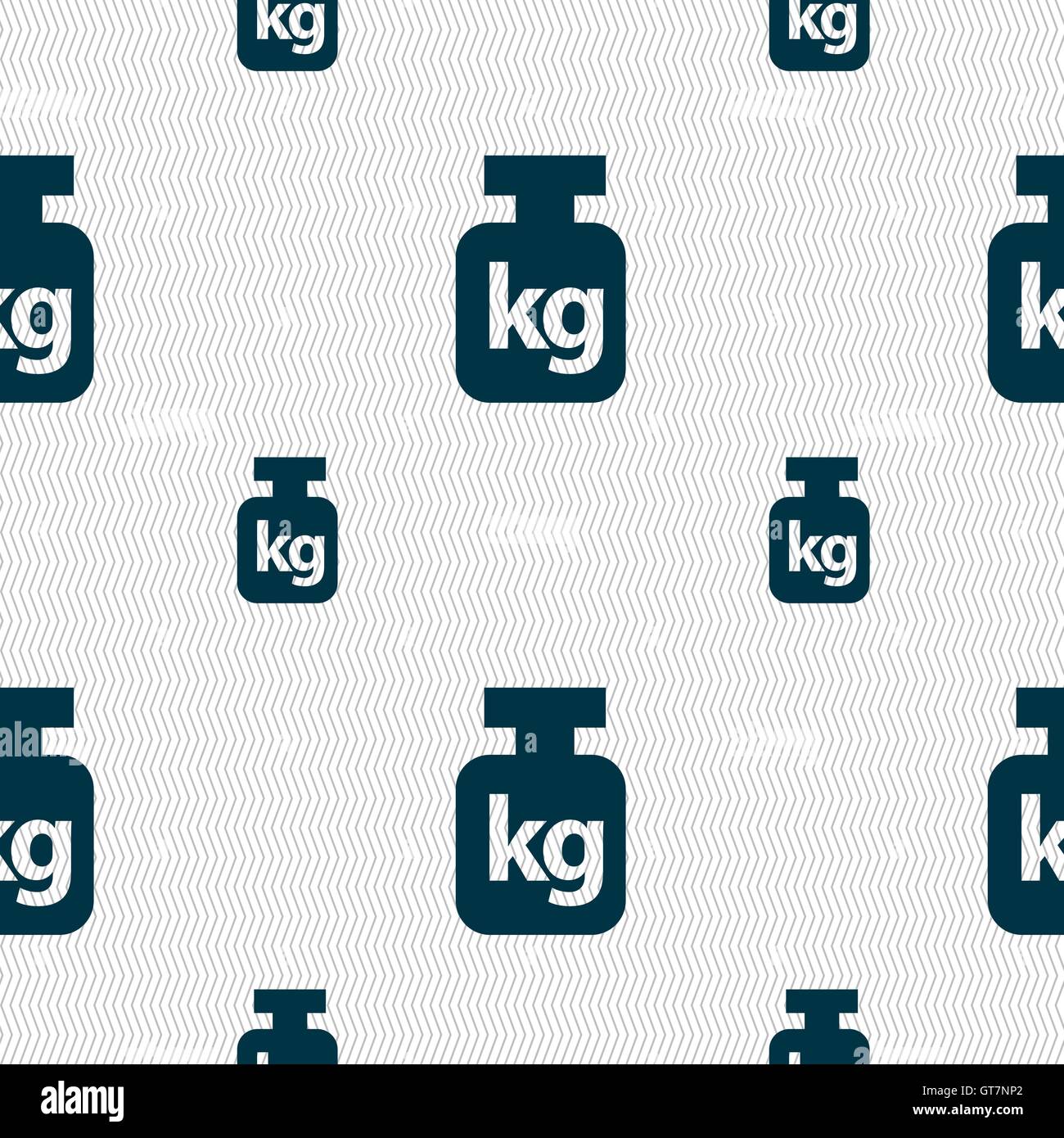 Weight sign. Seamless pattern with geometric texture. Vector Stock ...