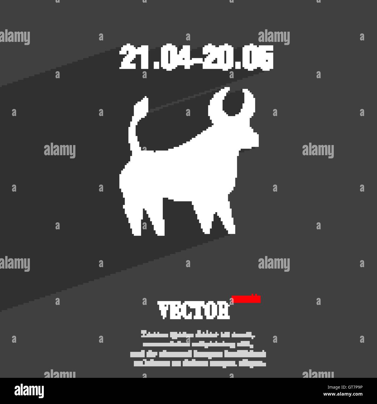 Taurus symbol hi-res stock photography and images - Alamy