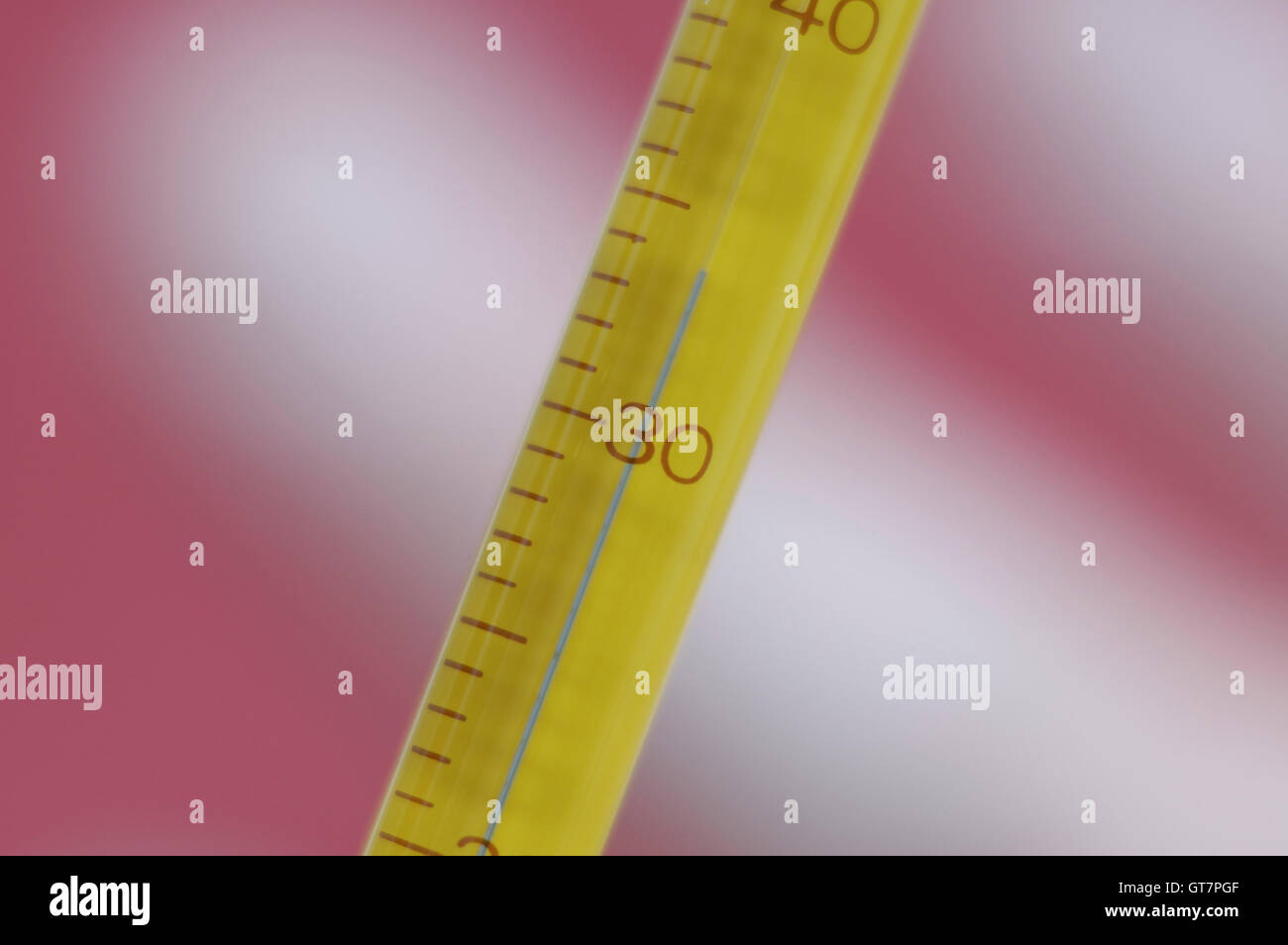 Mercury in glass thermometer hi-res stock photography and images - Alamy