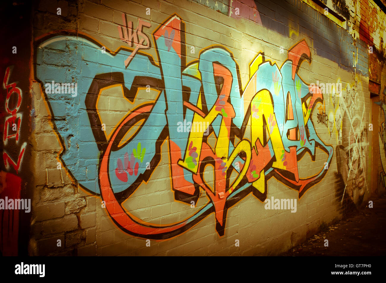 Graffiti, Sheffield, UK Stock Photo - Alamy