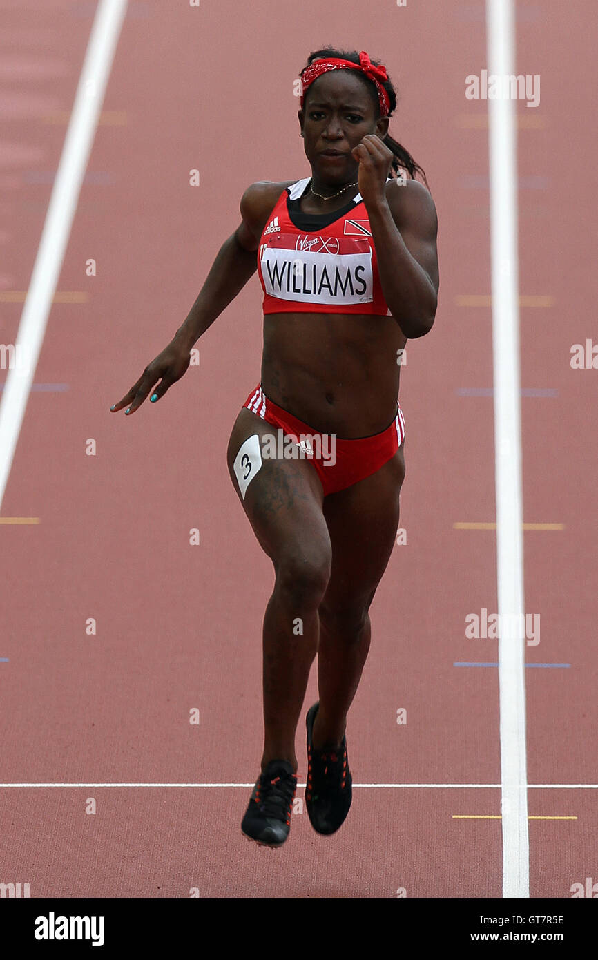 Domonique WILLIAMS of Trinidad & Tobago in the athletics Athletics ...