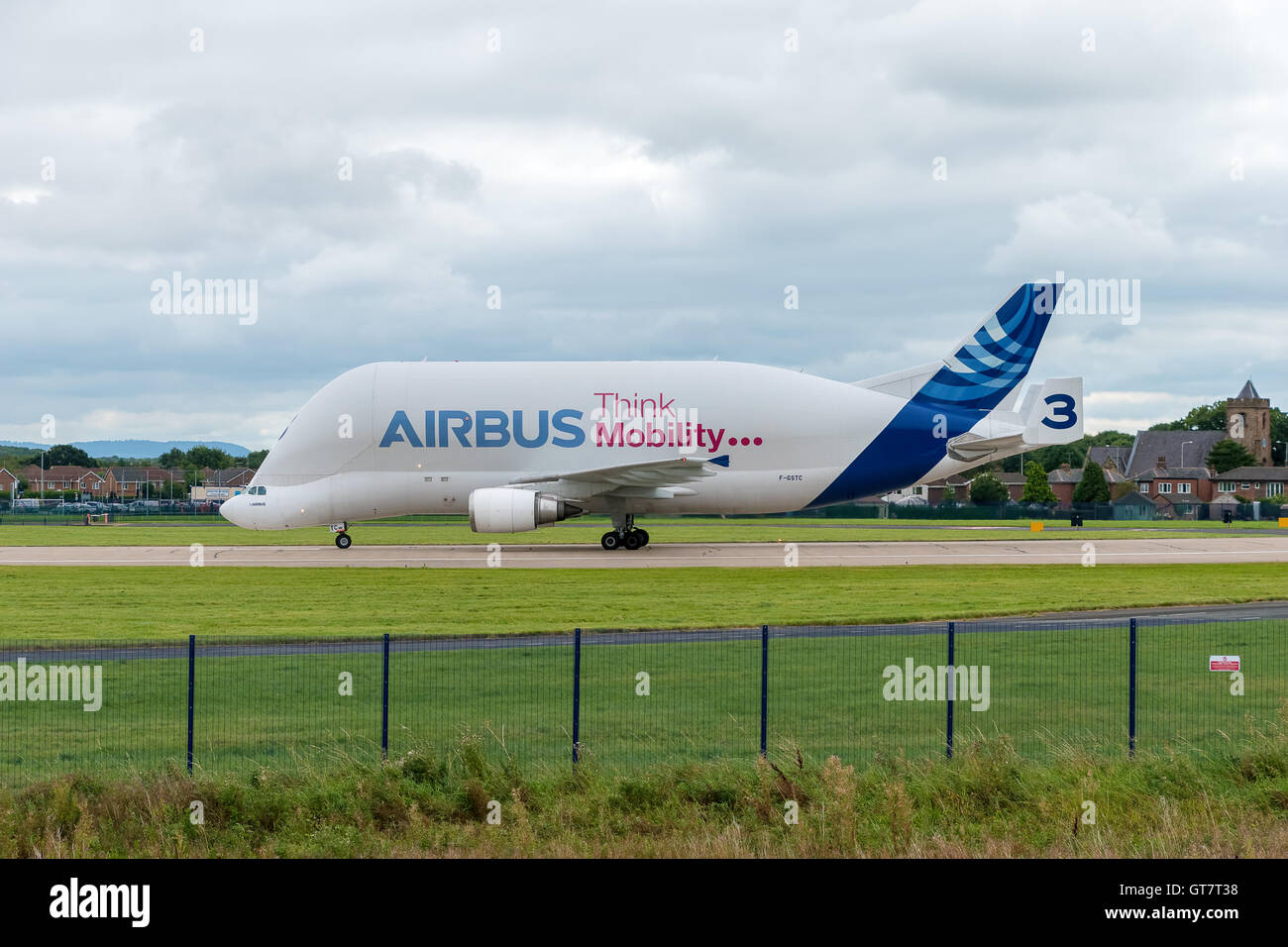 Airbus Beluga cargo transporter. Beluga number three Stock Photo - Alamy