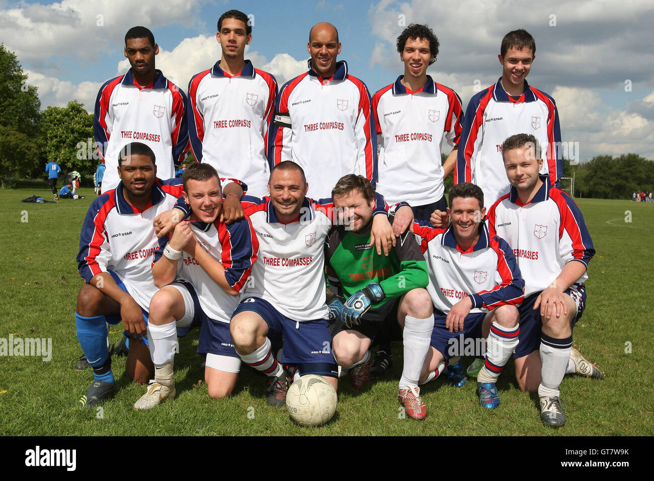 Three Compasses FC - Hackney & Leyton League at East Marsh, Hackney ...