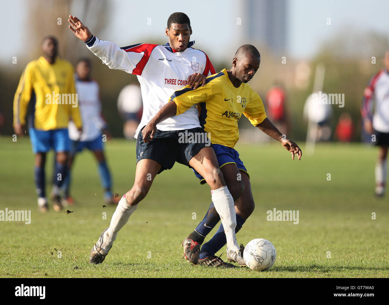 Three Compasses (white) vs Athletico Angels - Hackney & Leyton League ...